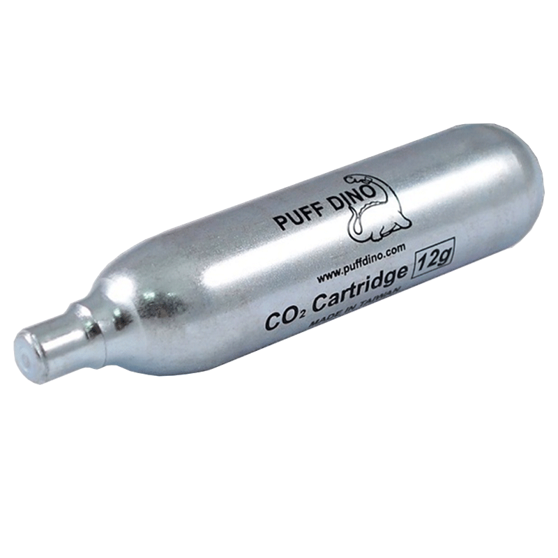 puff Dino Co2 bombonas Cartridge 12g PDCC12 — MLQ TACTIC AIRSOFT